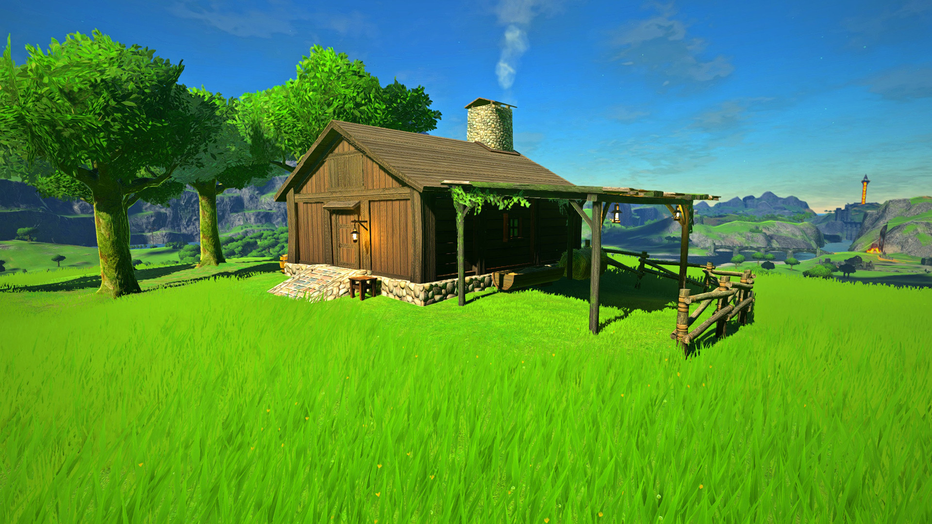 Custom Home - Hyrule Field Mod for The Legend of Zelda: Breath of the ...