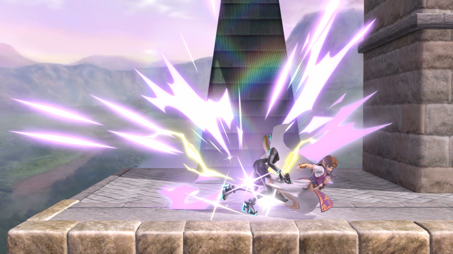 Lavender/Purple Magic Effects for Zelda Mod for Super Smash Bros ...