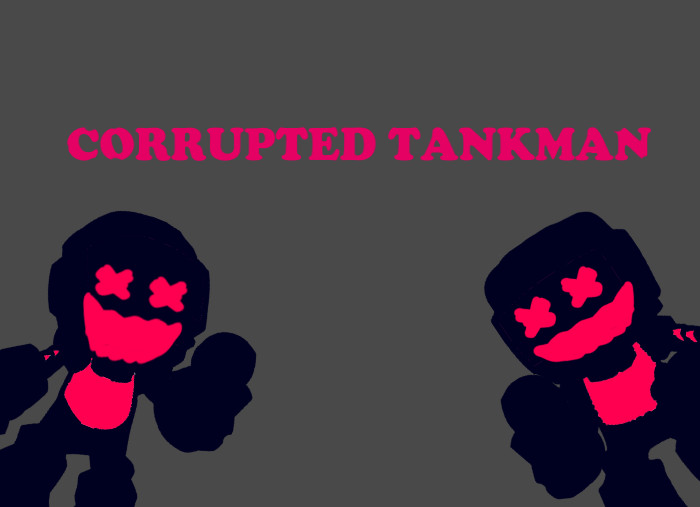 Corrupted TankMan For High Effort Ugh Mod for Friday Night Funkin ...