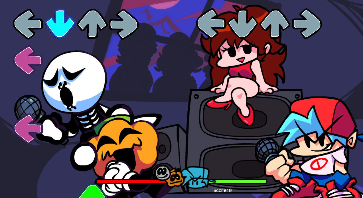 Hatzgang Week 2 (Background) Mod for Friday Night Funkin' | FNF Mods