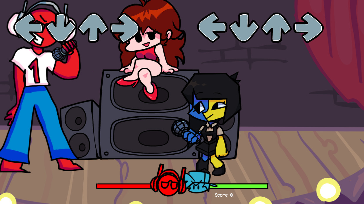 Red Rapper from Rhythm Heaven [Friday Night Funkin'] [Mods]