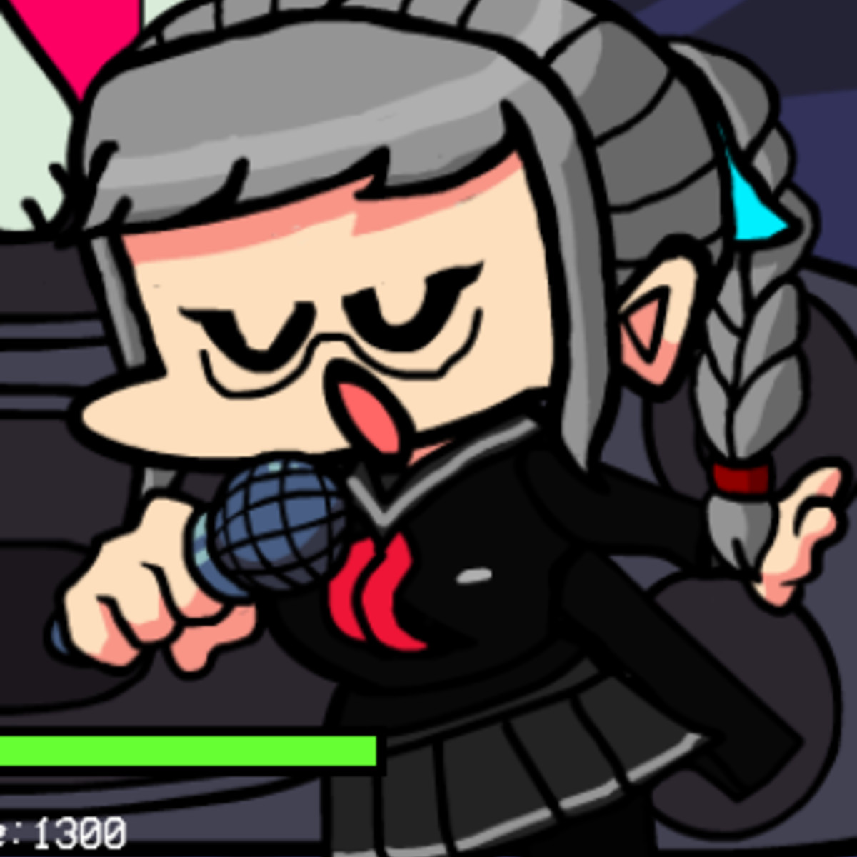 Peko as Boyfriend Mod for Friday Night Funkin' | FNF Mods
