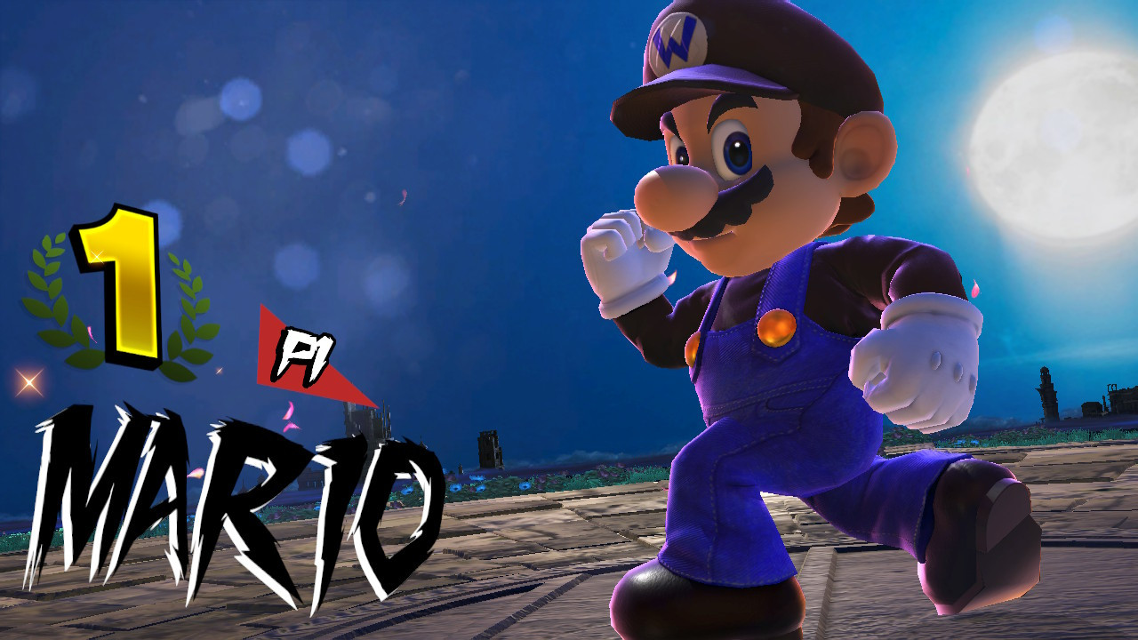 Black & Blue Mario (AKA ME) Mod for Super Smash Bros. Ultimate | SSBU Mods