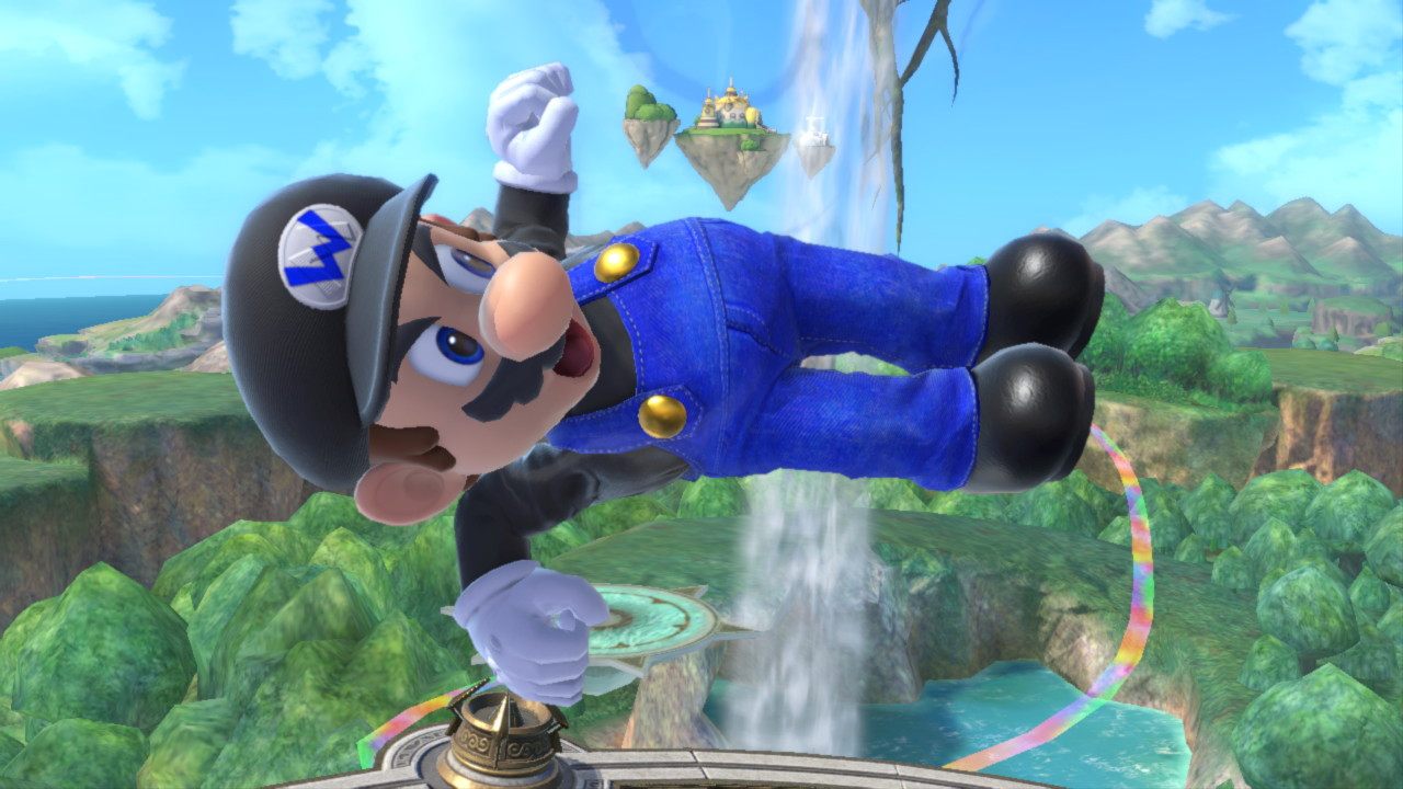 Black & Blue Mario (AKA ME) Mod for Super Smash Bros. Ultimate | SSBU Mods