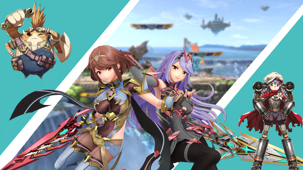 Tora/Poppi styled Pyra/Mythra [Super Smash Bros. Ultimate] [Mods]