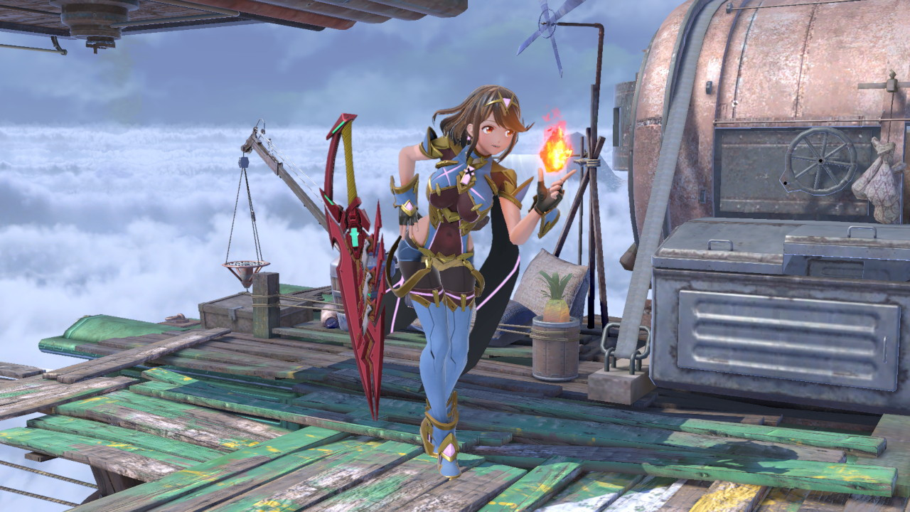 Tora/Poppi styled Pyra/Mythra [Super Smash Bros. Ultimate] [Mods]