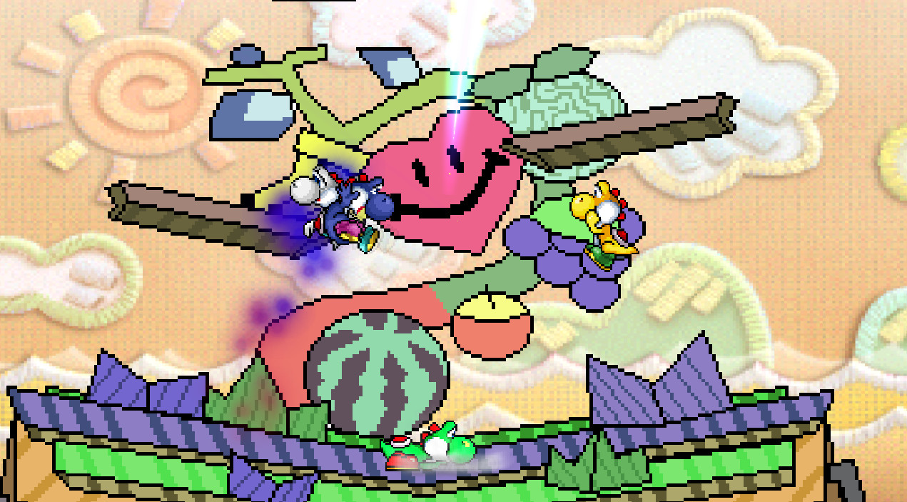 Yoshi's Story - Super Happy Tree (9.3/CMC+) Mod for Super Smash Bros ...