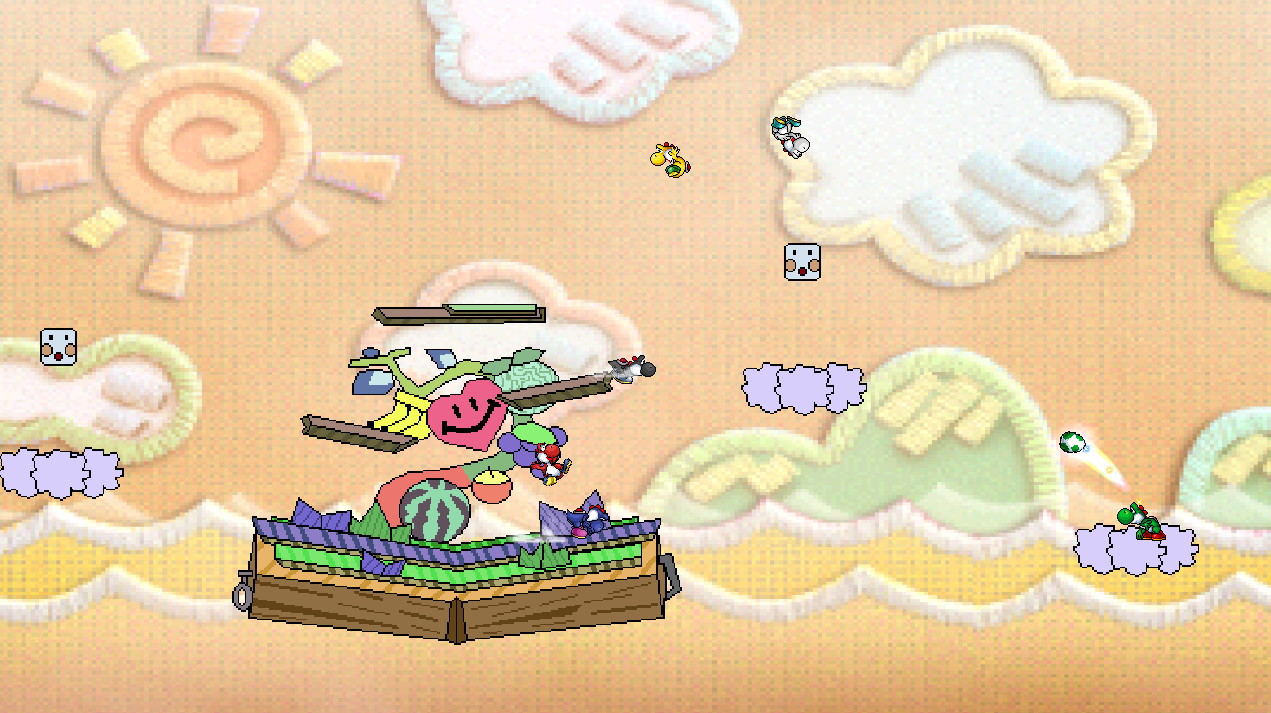 Yoshi's Story - Super Happy Tree (9.3/CMC+) Mod for Super Smash Bros ...