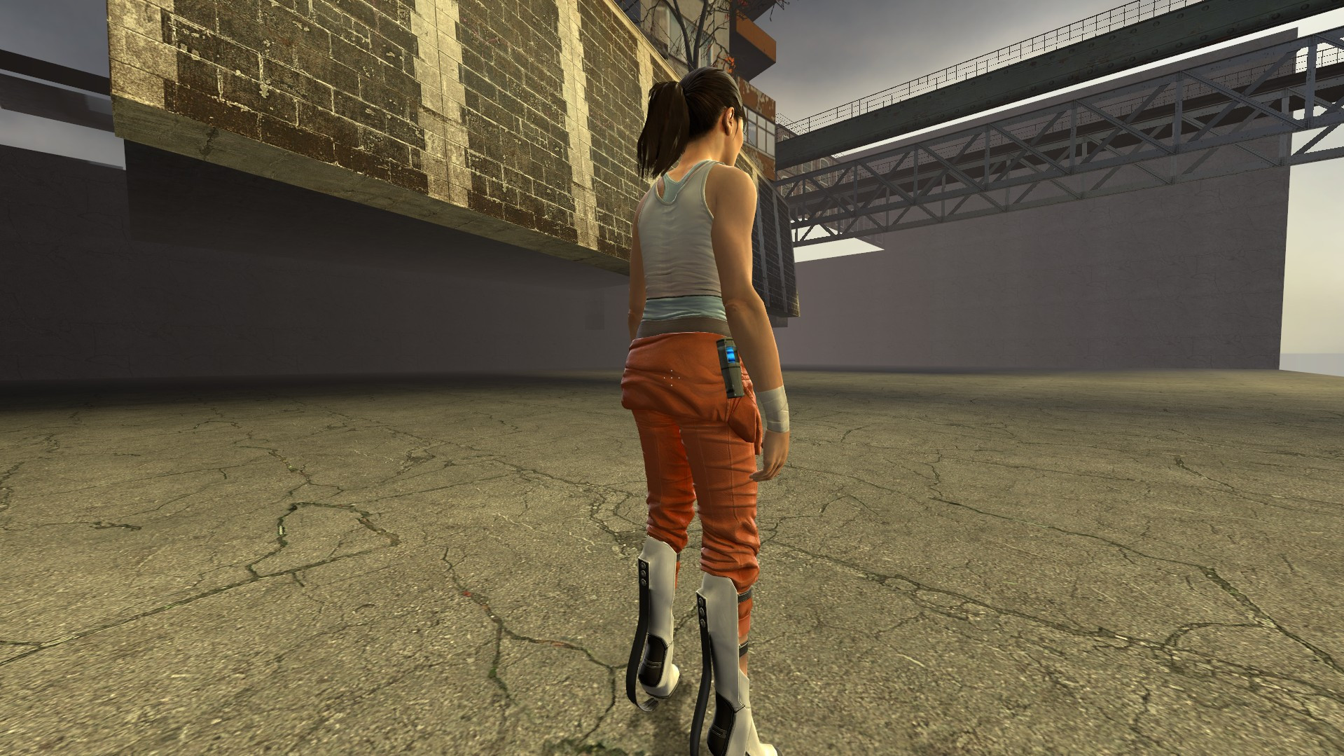 Portal 2 chell Mod for Half-Life 2 | HL2 Mods