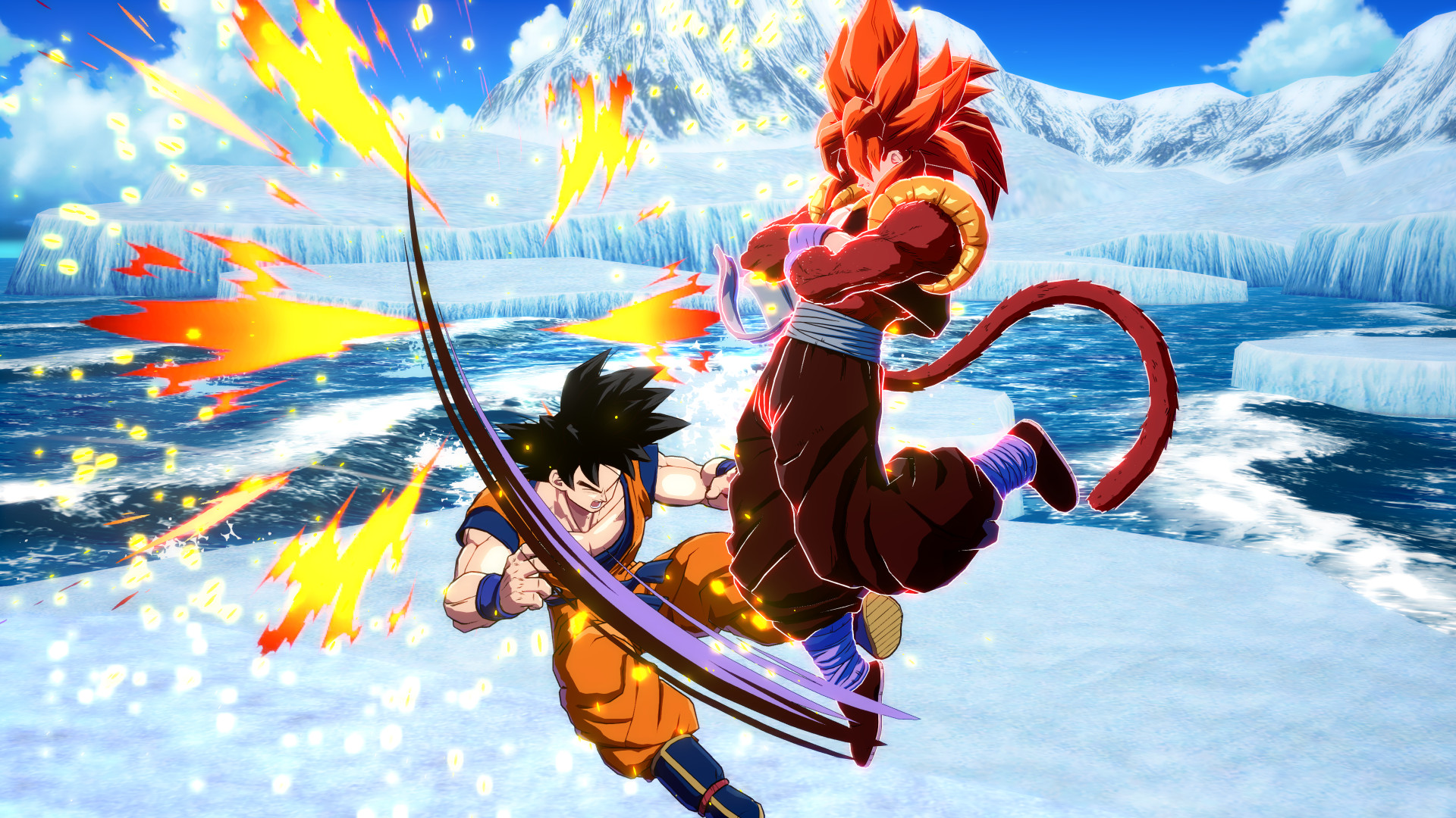 A whole lot of SSJ4 Gogeta recolors Mod for Dragon Ball FighterZ | DB ...