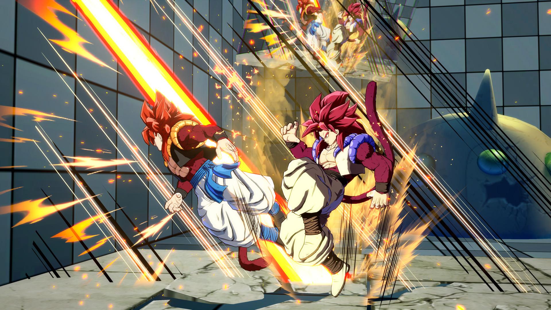 A whole lot of SSJ4 Gogeta recolors Mod for Dragon Ball FighterZ | DB ...