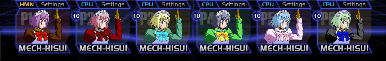 Mech-Hisui (Melty Blood) [9.3/CMC+ v7] [Super Smash Bros. Crusade] [Mods]