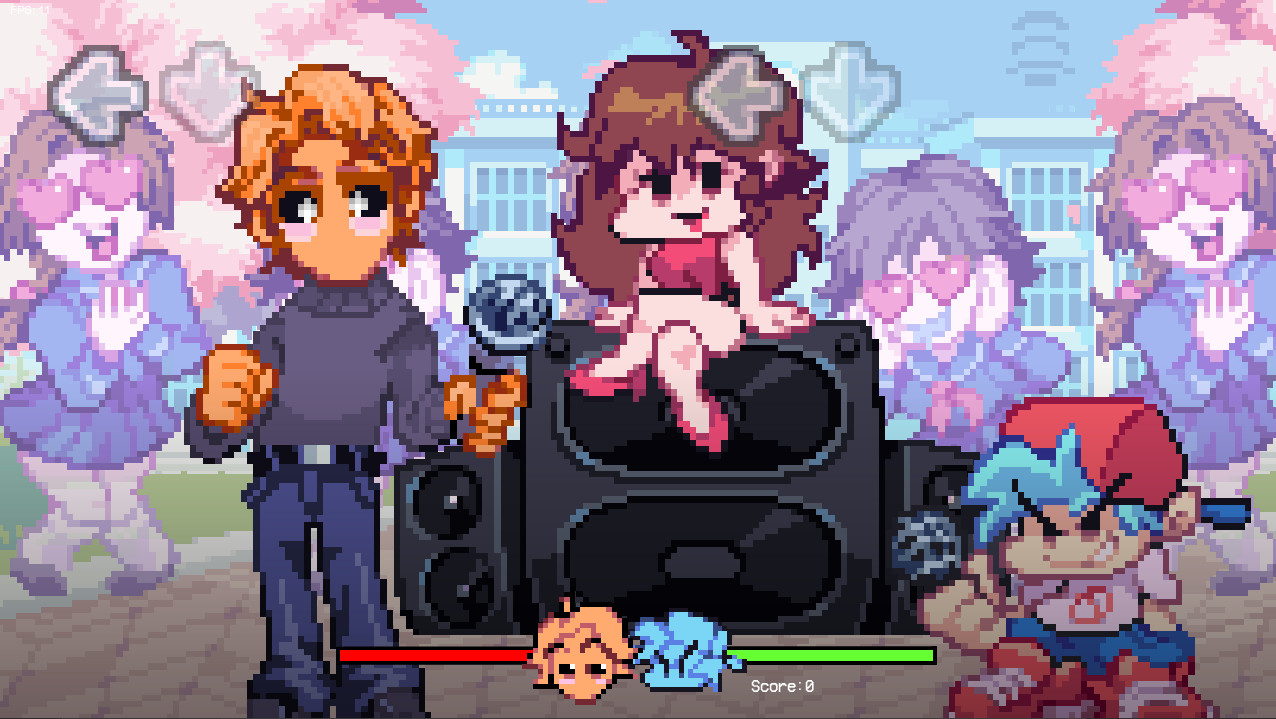 Minus Senpai (Fanmade) Mod for Friday Night Funkin' | FNF Mods