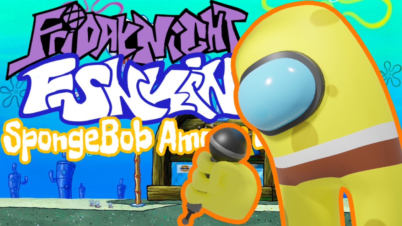 Spongebob Among Us [Friday Night Funkin'] [Mods]