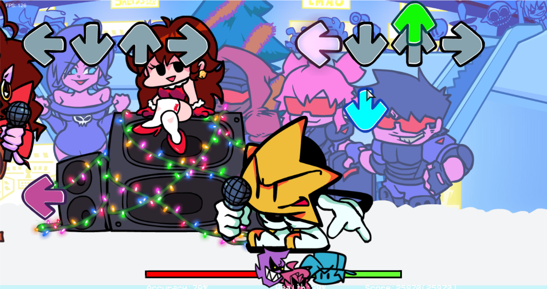 Ristar Over BF MOD Mod for Friday Night Funkin' | FNF Mods