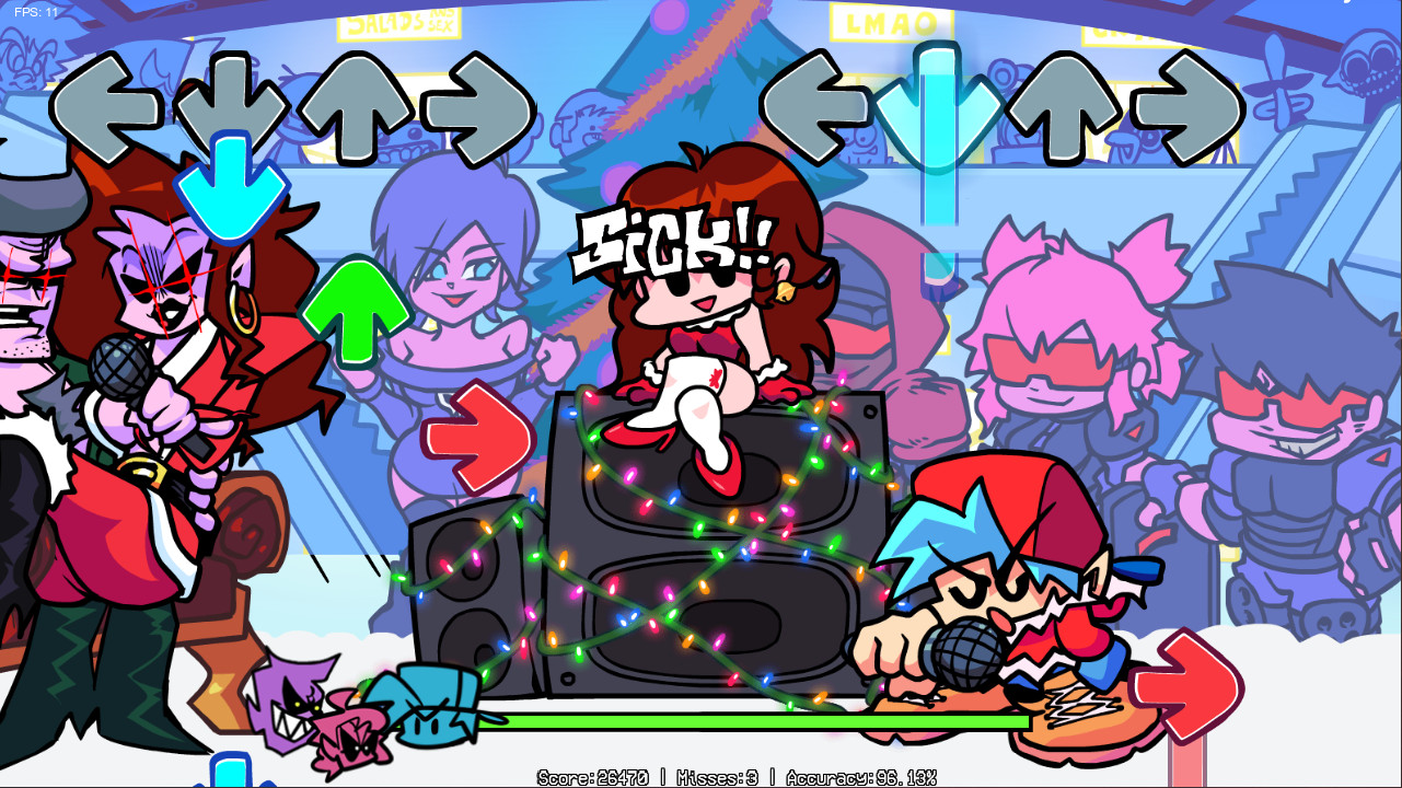 Let It Snow (Boyz II Men) over Cocoa Mod for Friday Night Funkin' | FNF ...