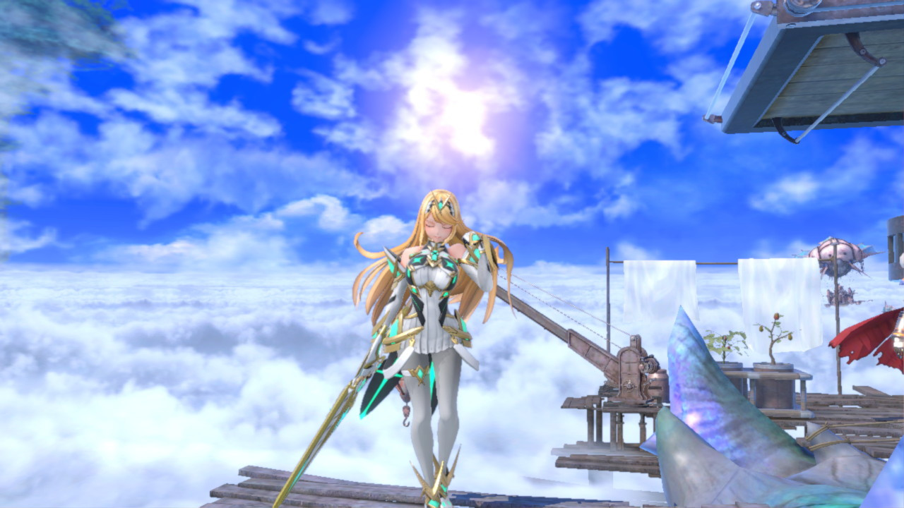 White Leggings Mythra Mod for Super Smash Bros. Ultimate | SSBU Mods