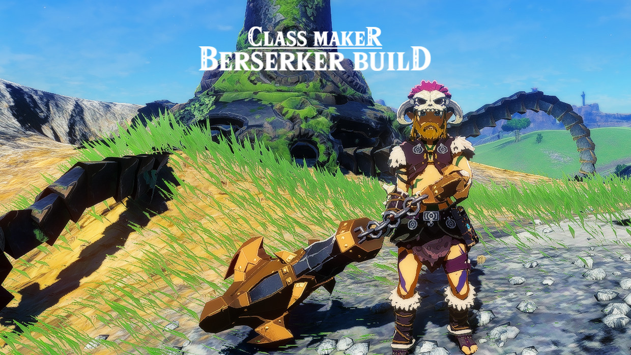 Berserker Build Mod for The Legend of Zelda: Breath of the Wild (WiiU ...