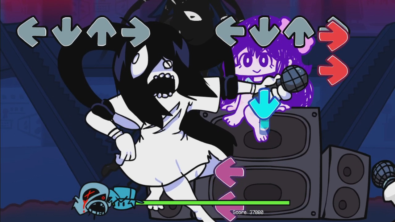 MONSTER MARI - OMORI SKIN Mod for Friday Night Funkin' | FNF Mods