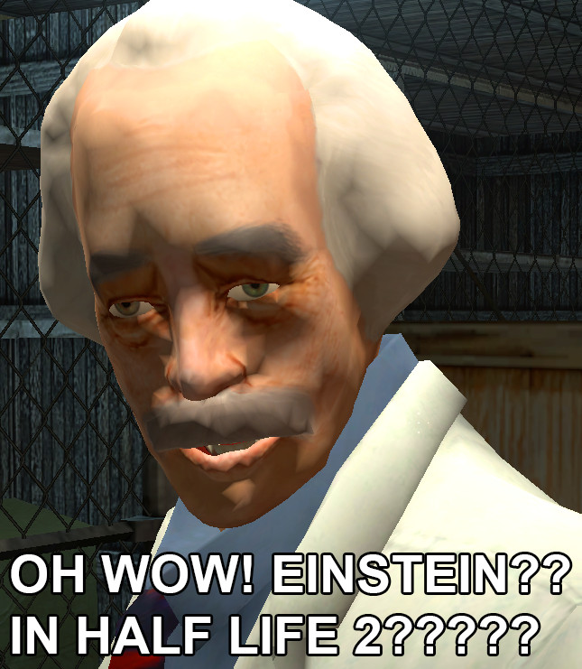 Einstein over Kleiner Mod for Half-Life 2 | HL2 Mods