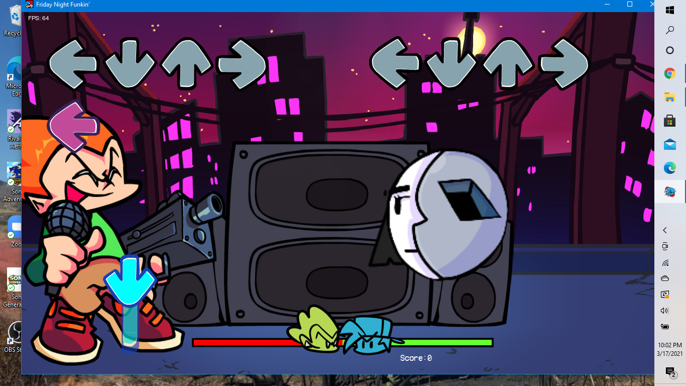 MOONY OVER BOYFRIEND - Character from Joel G [Friday Night Funkin'] [Mods]