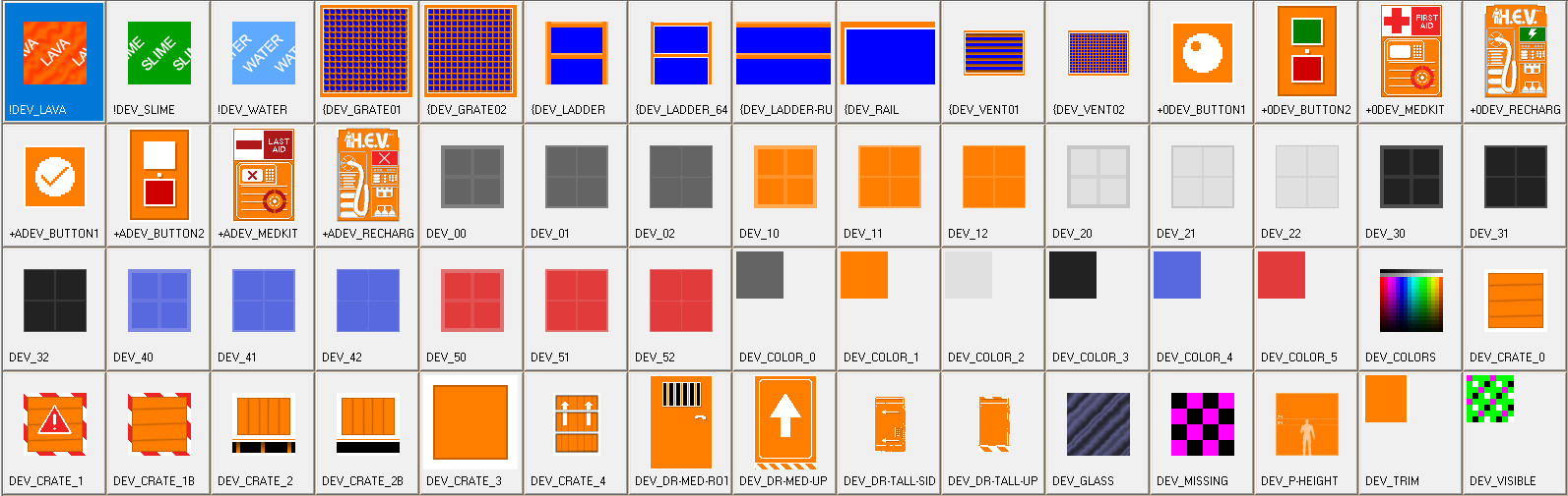 Digit's Developer Textures Mod for Half-Life | HL Mods