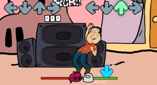 Glenn Quagmire Over BF Mod for Friday Night Funkin' | FNF Mods