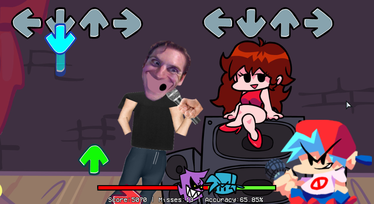 Outline-less-BF Mod for Friday Night Funkin' | FNF Mods