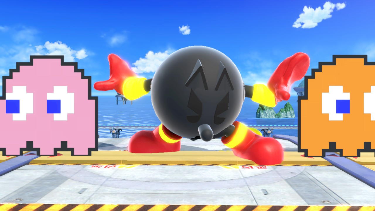 Pac-Man (Omega Recolors) Mod for Super Smash Bros. Ultimate | SSBU Mods