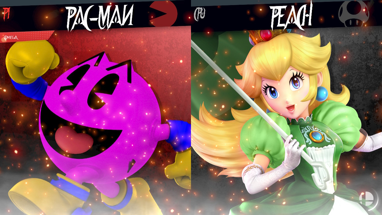 Pac-Man (Omega Recolors) Mod for Super Smash Bros. Ultimate | SSBU Mods