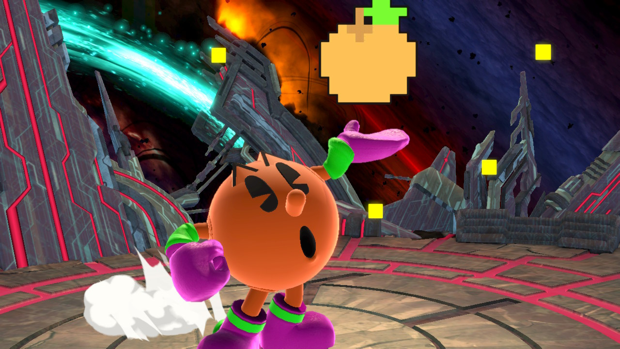 Pac-Man (Omega Recolors) Mod for Super Smash Bros. Ultimate | SSBU Mods