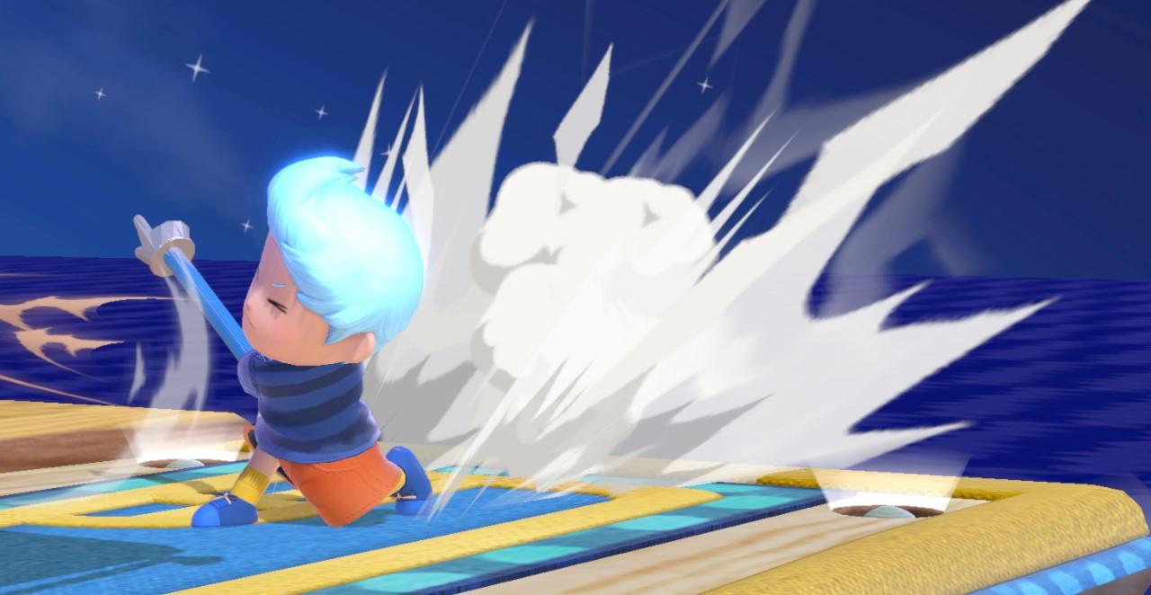 Lucas With a Pointer Stick [Super Smash Bros. Ultimate] [Mods]