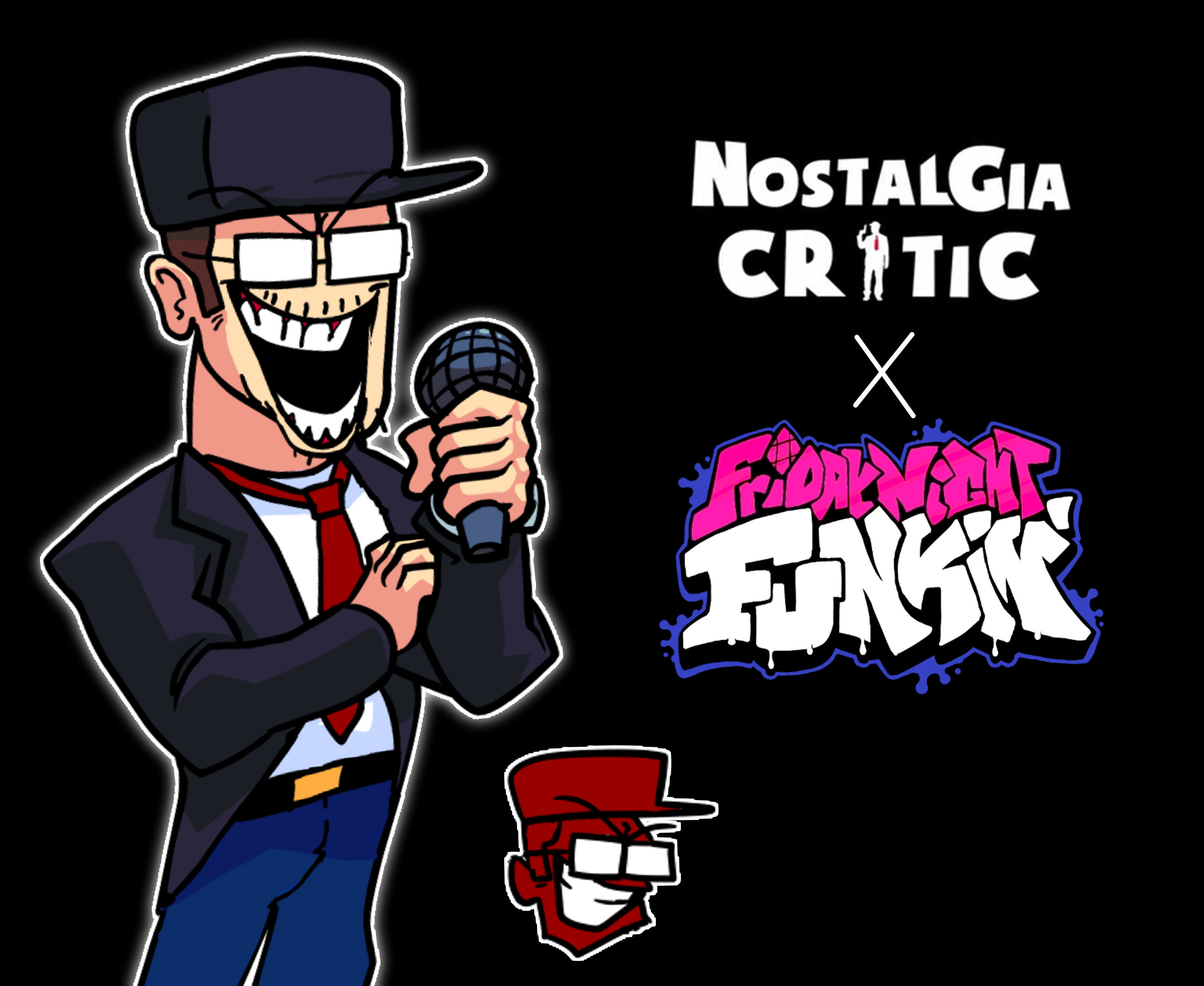 The Nostalgia Critic Over Dad Mod for Friday Night Funkin' | FNF Mods