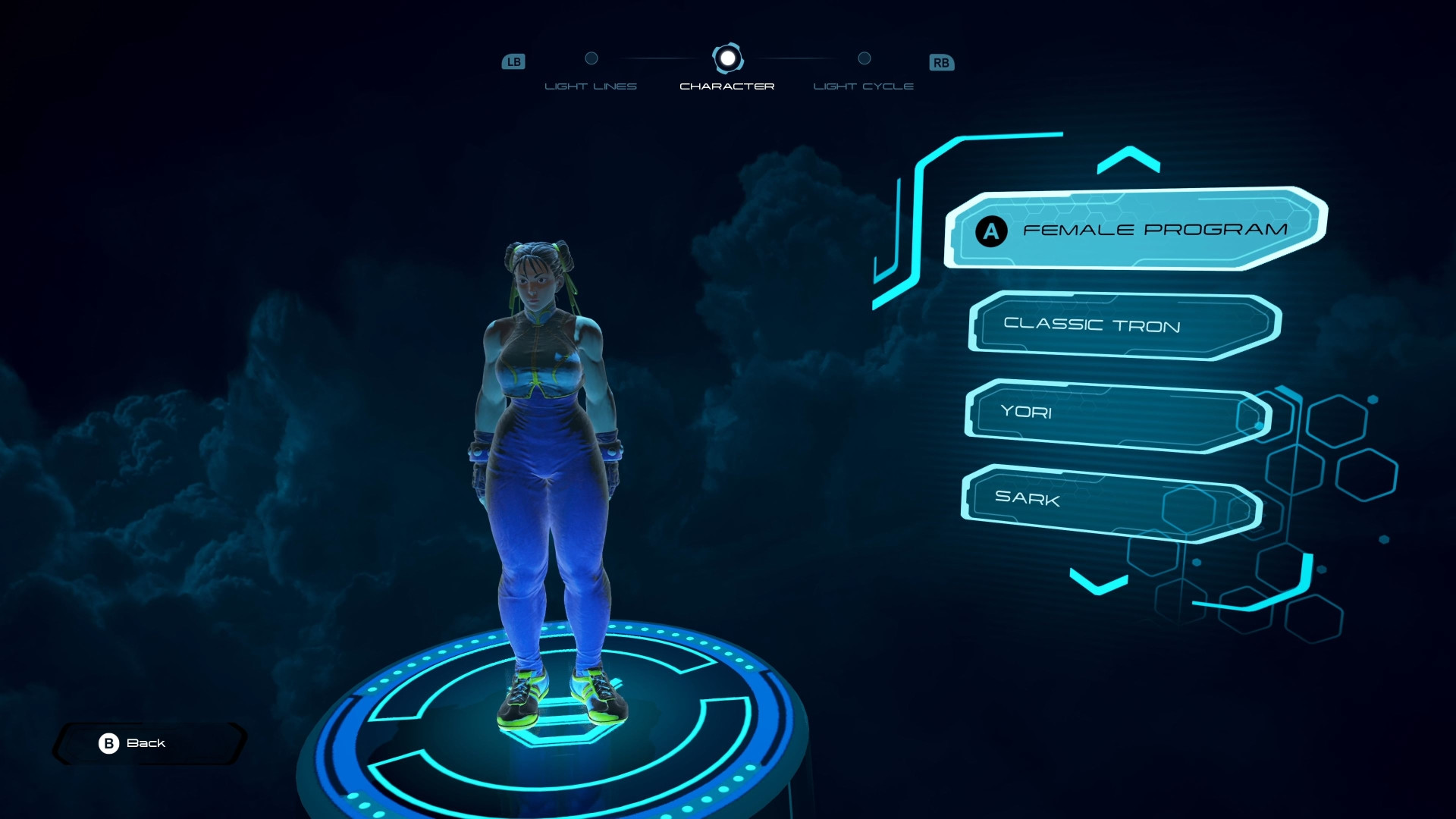TRON RUNr SF5 Chun Li Mod [TRON RUN/r] [Mods]