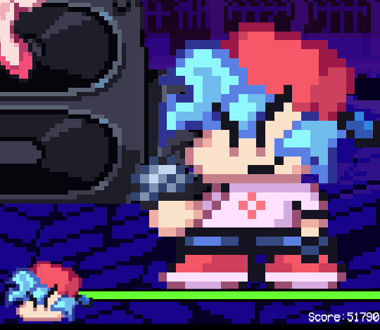 Week 6 BF, but it's based on the icon Mod for Friday Night Funkin ...