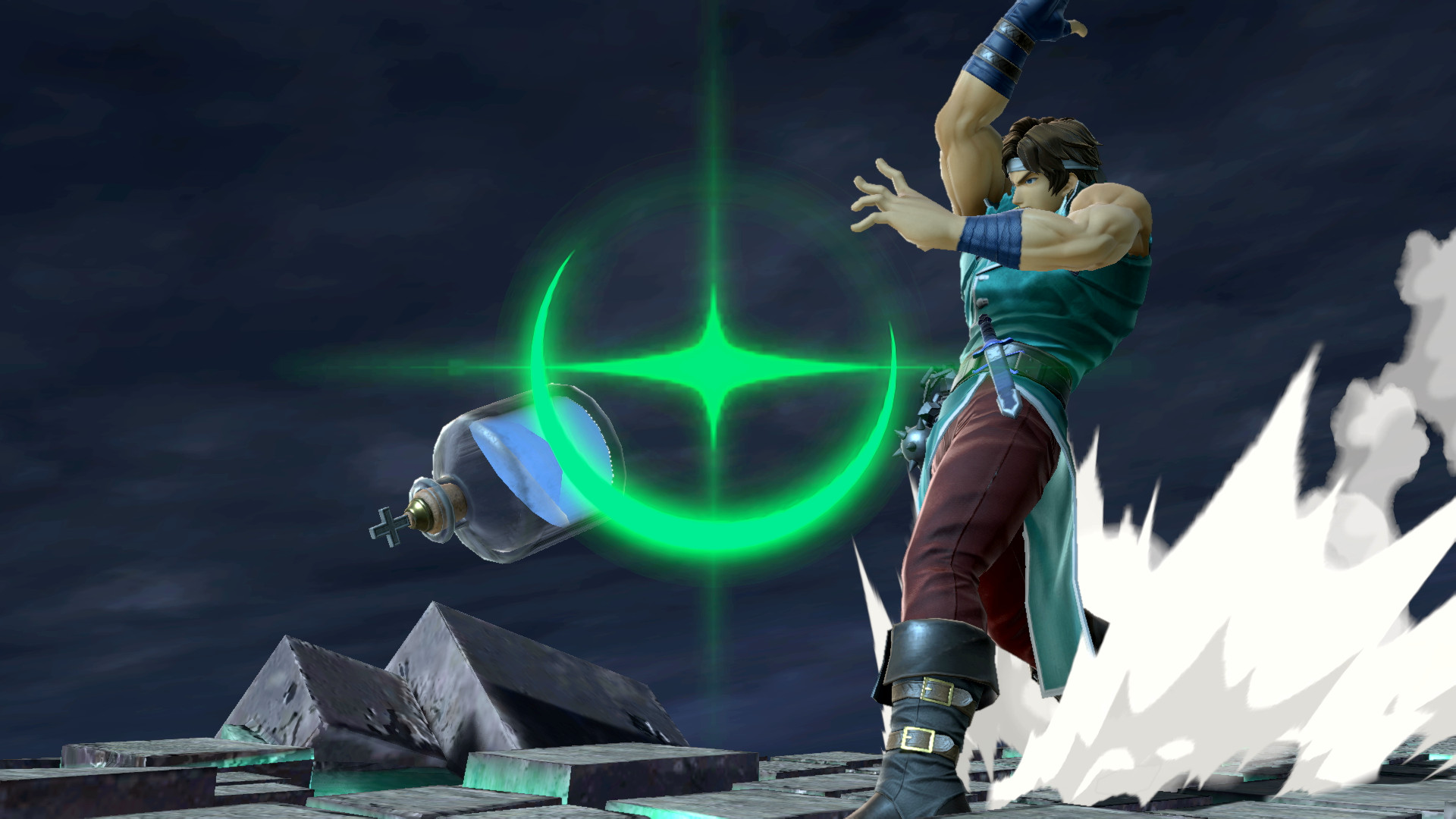 Turquoise Richter Mod for Super Smash Bros. Ultimate | SSBU Mods