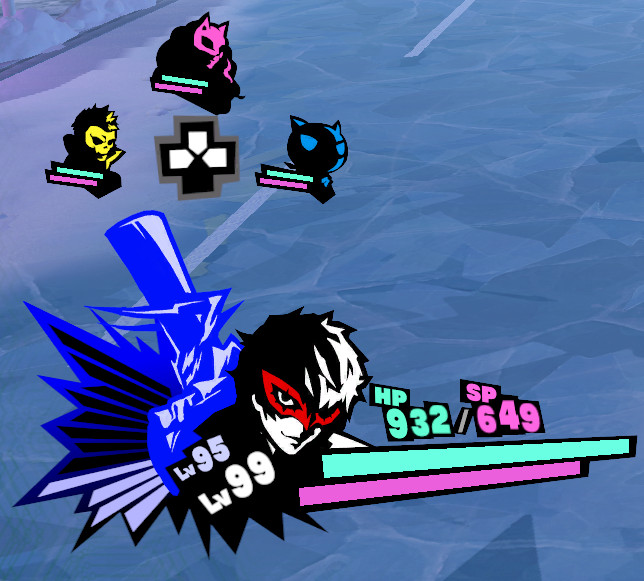 More Colorful Battle UI Mod for Persona 5 Strikers | P5S Mods