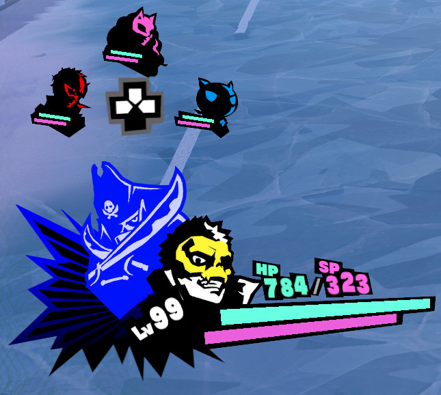 More Colorful Battle UI Mod for Persona 5 Strikers | P5S Mods