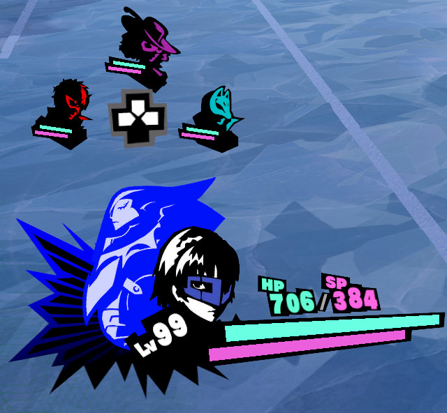 More Colorful Battle UI Mod for Persona 5 Strikers | P5S Mods