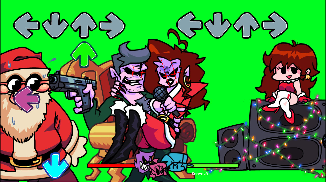 Friday Night Funkin - Green Screen [Friday Night Funkin'] [Mods]