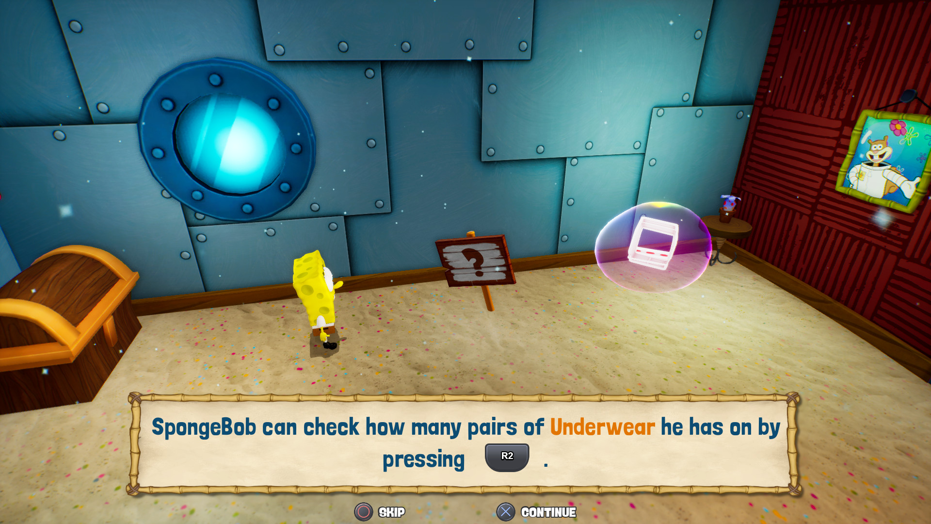 DualShock 4 Button Prompts [SpongeBob: Battle for Bikini Bottom ...