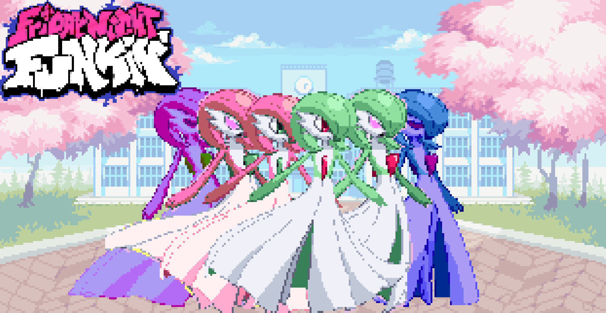 Week 6 Gardevoir over Senpai/Spirit [Friday Night Funkin'] [Mods]