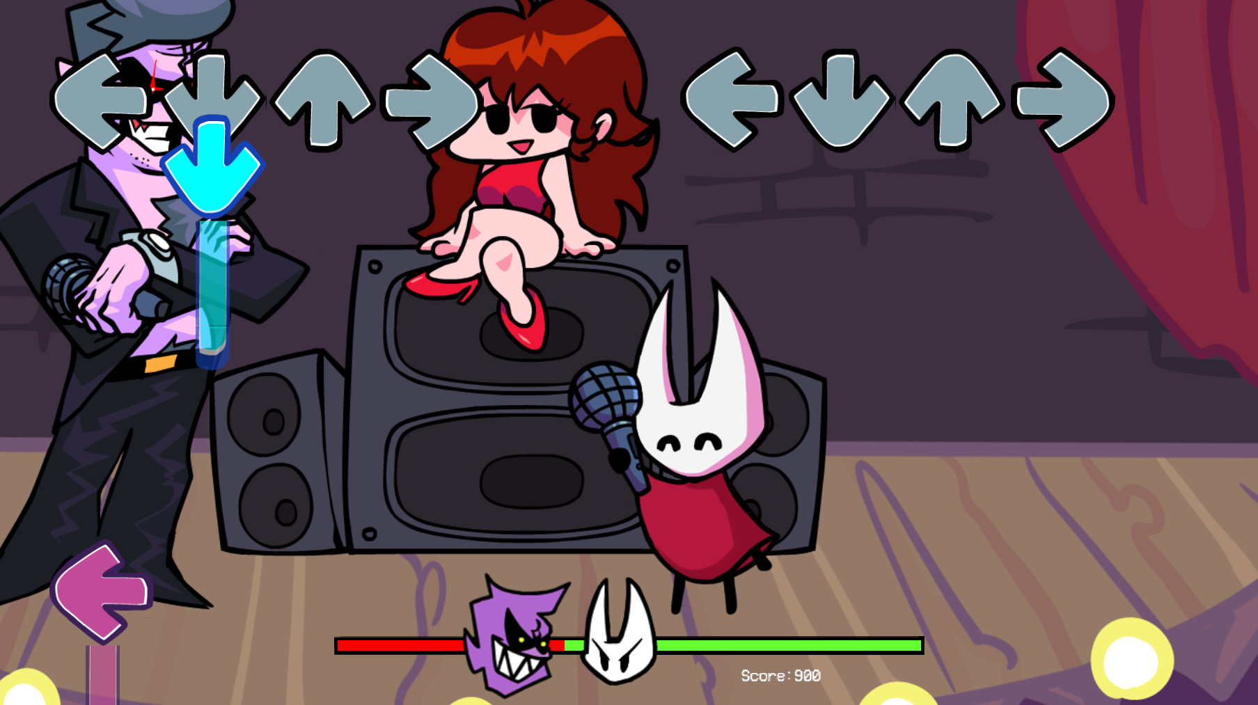 Hornet over BF (Hollow Knight) [Friday Night Funkin'] [Mods]