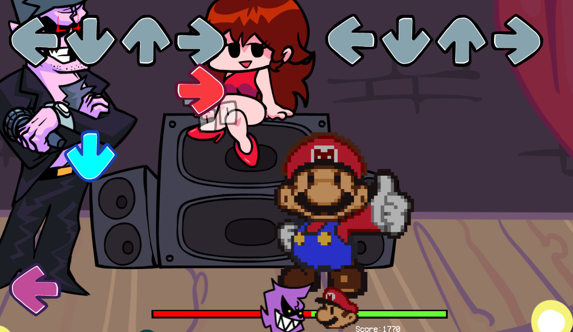 Paper Mario as BF Mod for Friday Night Funkin' | FNF Mods