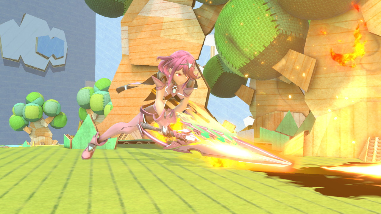 Goth Pink Pyra/Mythra Mod for Super Smash Bros. Ultimate | SSBU Mods