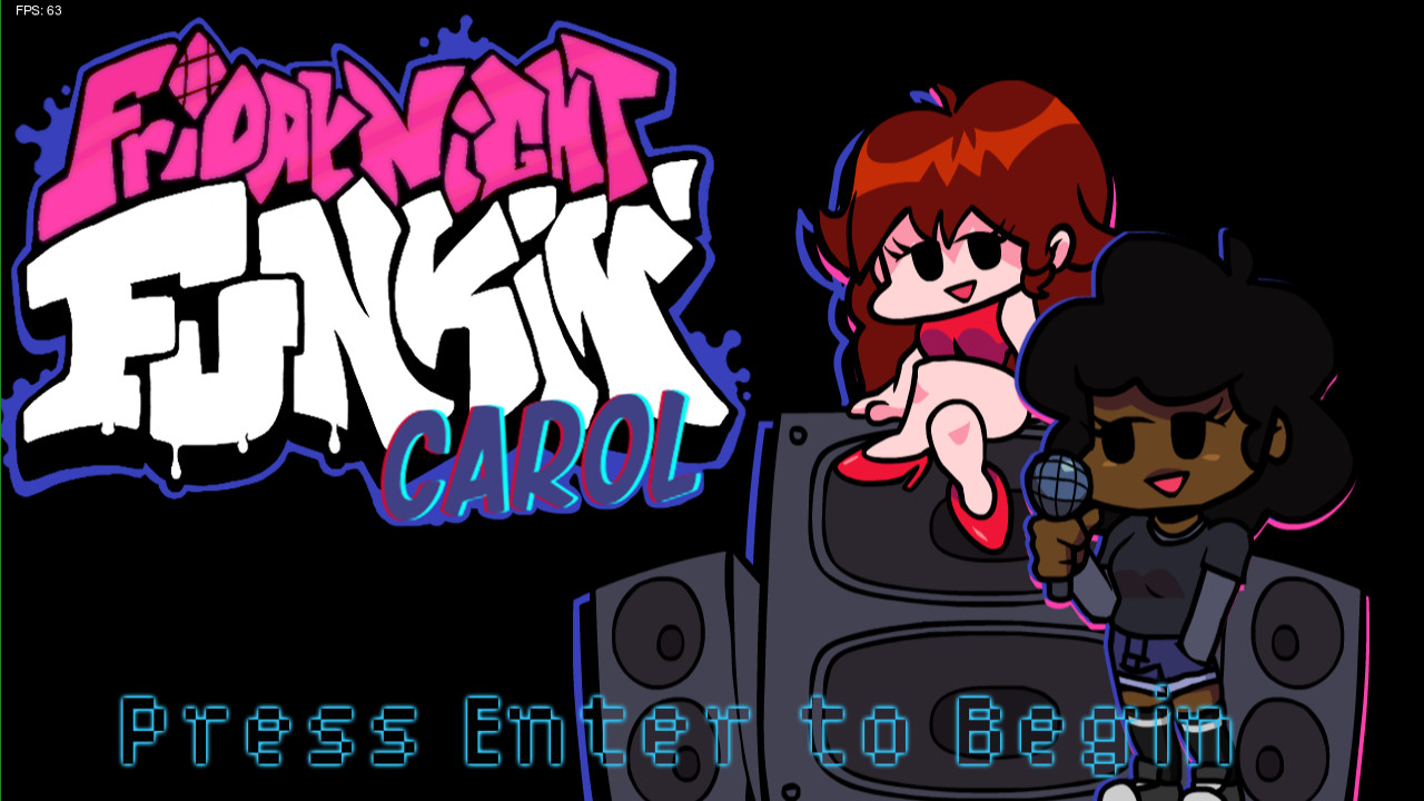 Carol - Title and improved images Mod for Friday Night Funkin' | FNF Mods