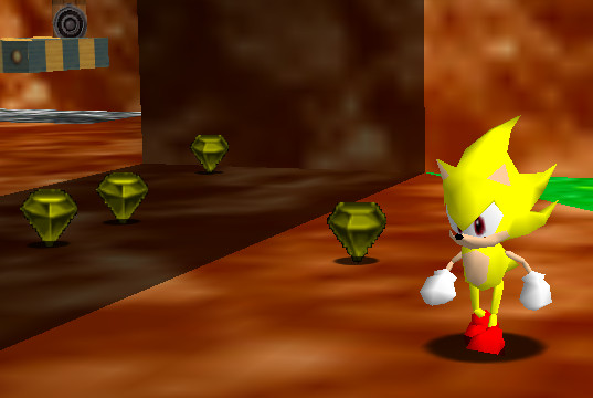 Super Sonic The Hedgehog 64 NIGHT Mod for Super Mario 64 | SM64 Mods