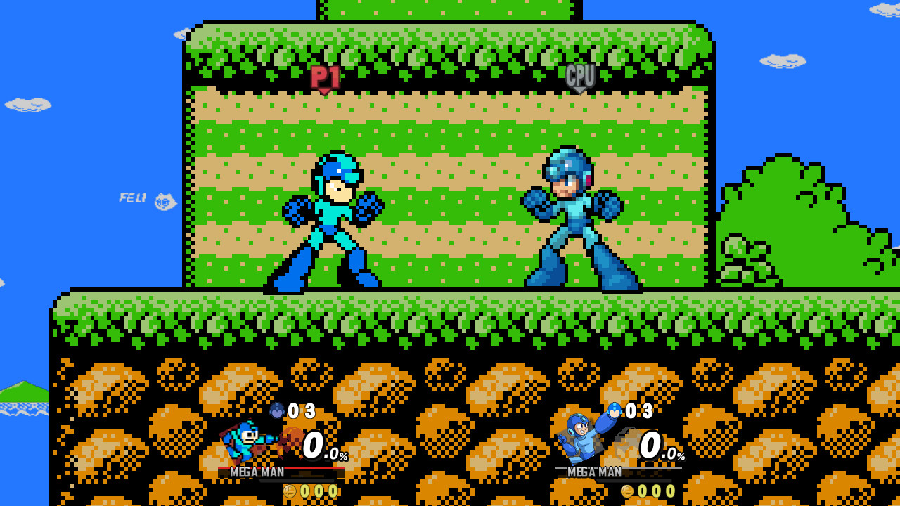 Rock Man - Skin for Mega Man [Super Smash Bros. Crusade] [Mods]