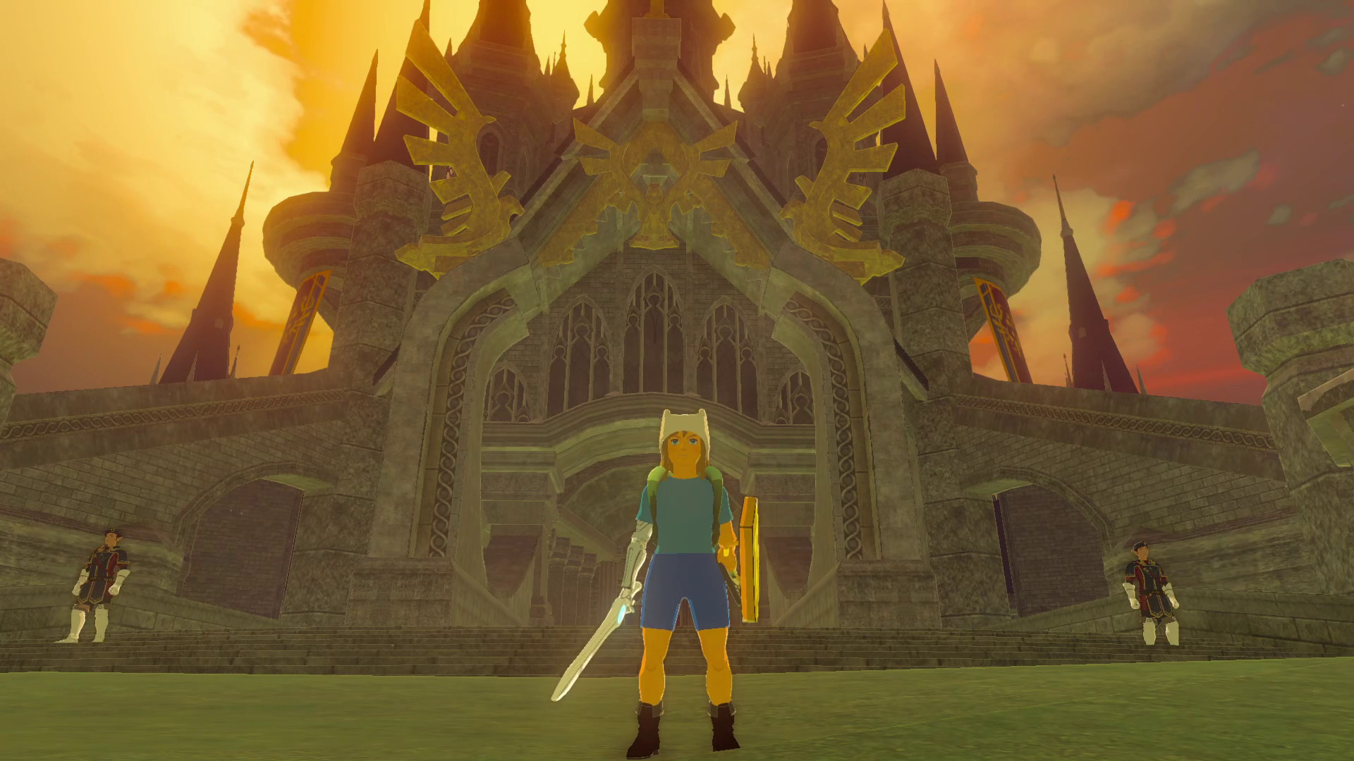 Finn the Human [Adventure Time] Mod for The Legend of Zelda: Breath of ...