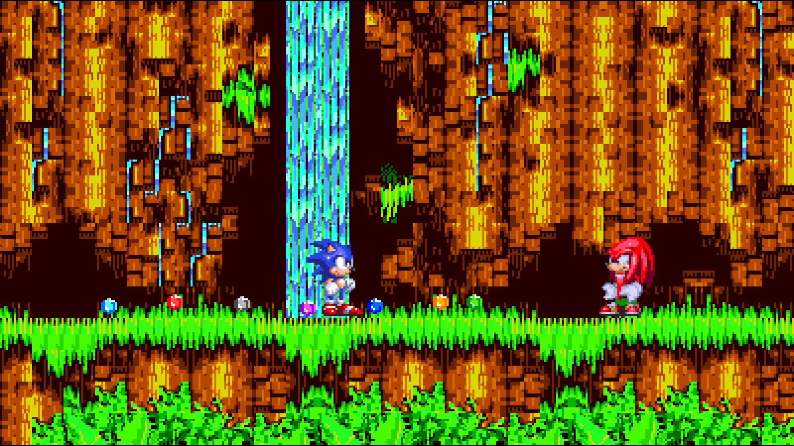 Modgen Modern Knuckles Mod for Sonic 3 A.I.R. | S3AIR Mods